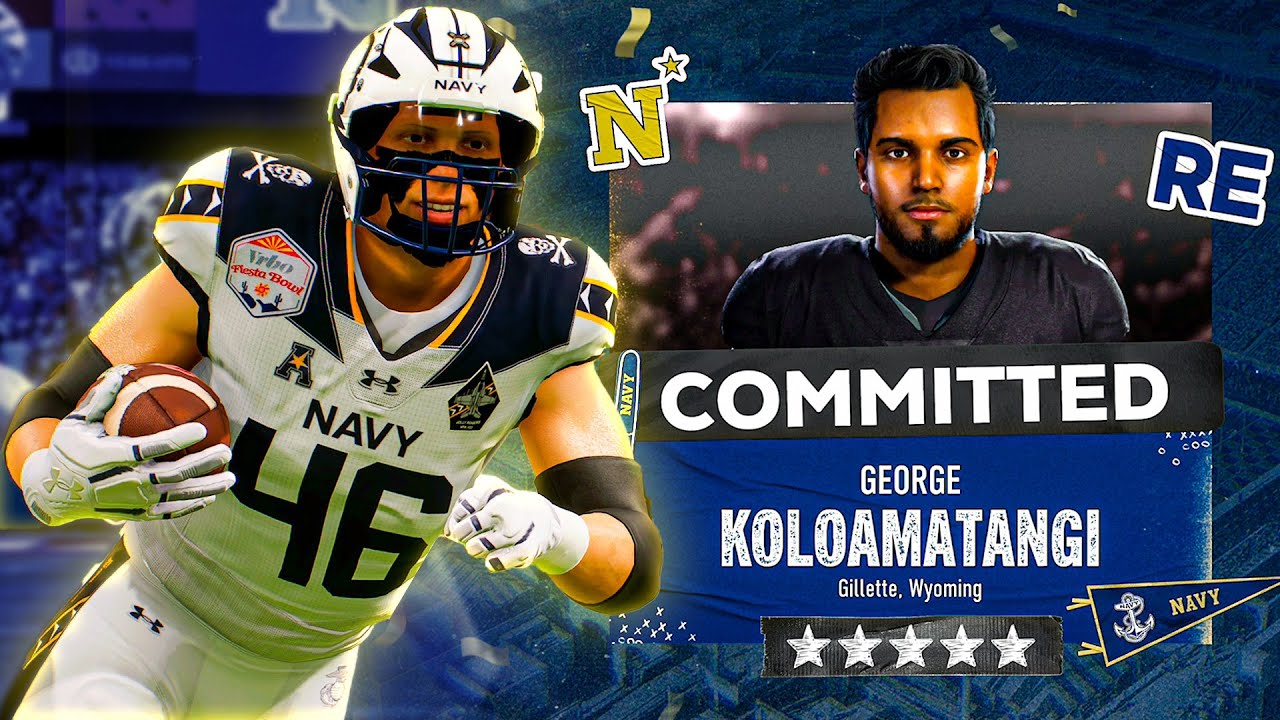 Navy is FULLBACK UNIVERSITY! Rebuilding a Military School on CFB 25 ...