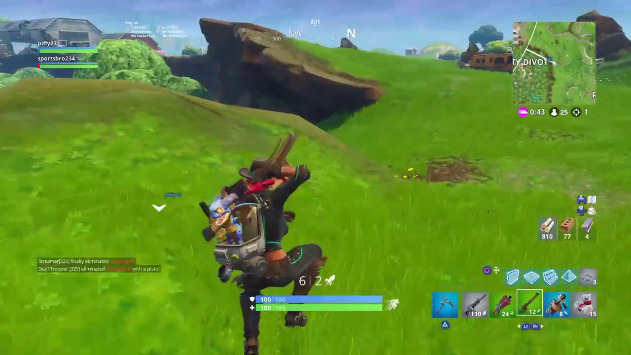Fortnite Battle Royale With Brother - YouTube