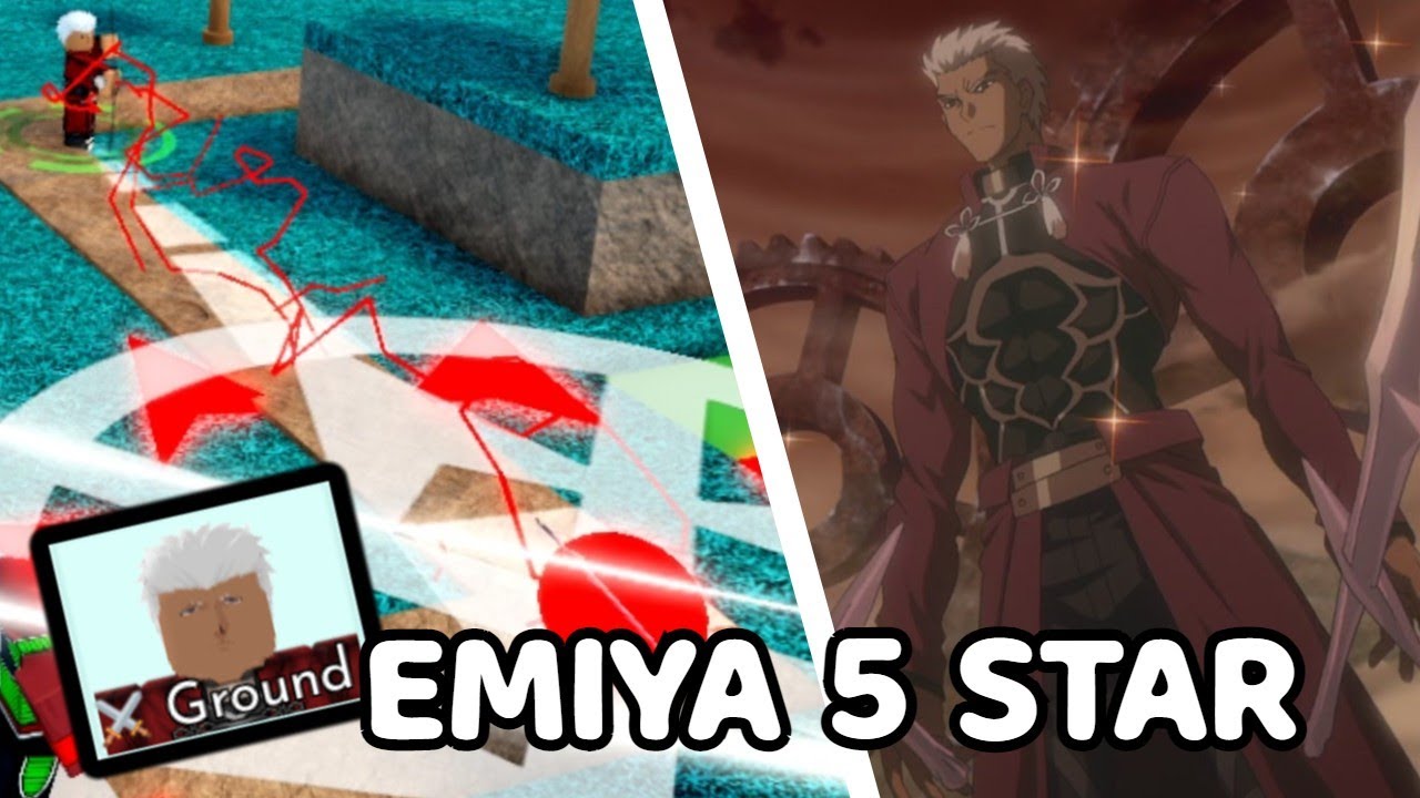 (NEW AOE TYPE) Emiya (Red Servant) 5 Star Showcase | All Star Tower ...