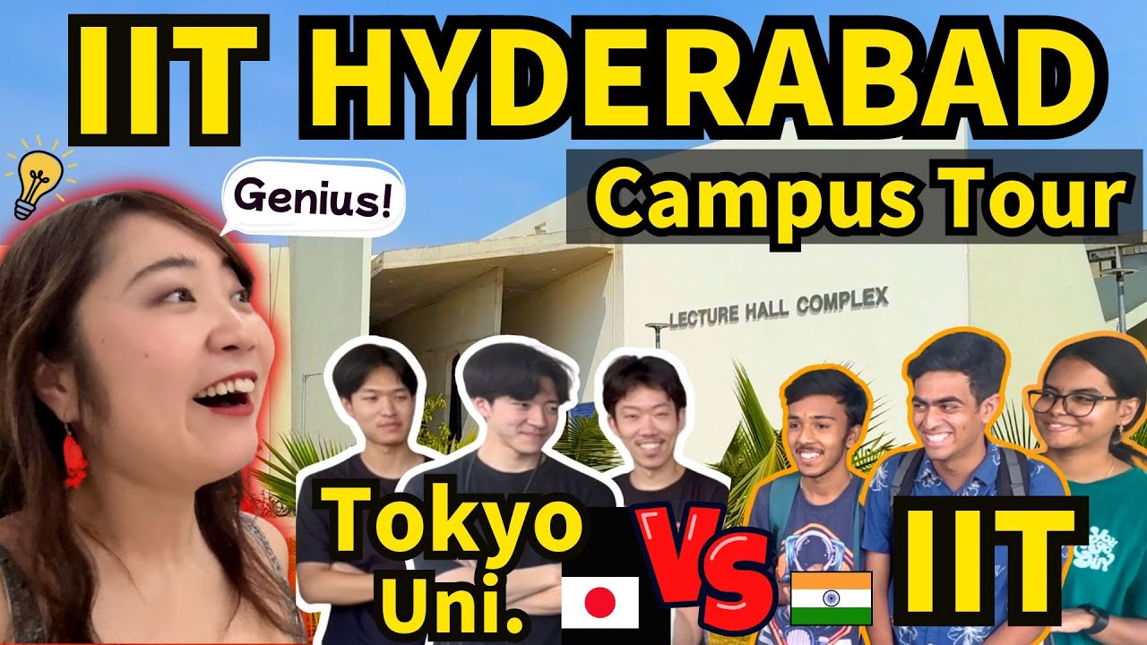 🇮🇳 IIT HYDERABAD Campus Tour 🏫 Japan supported IITH Construction ...