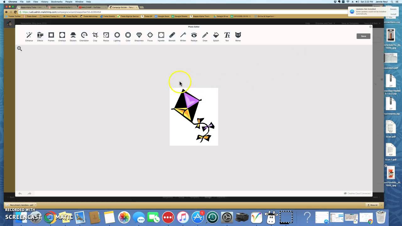 Mail Chimp Part 4: Editing Content Blocks - YouTube