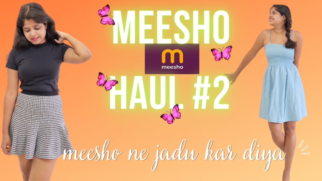 Meesho skirts haul || meesho 2024 review || Meesho Try on honest | desi ...