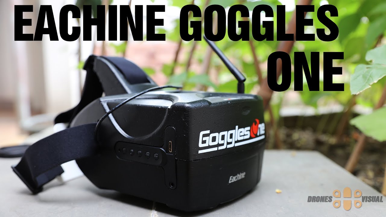 Eachine Goggles One FPV Goggles Exclusive Preview - YouTube