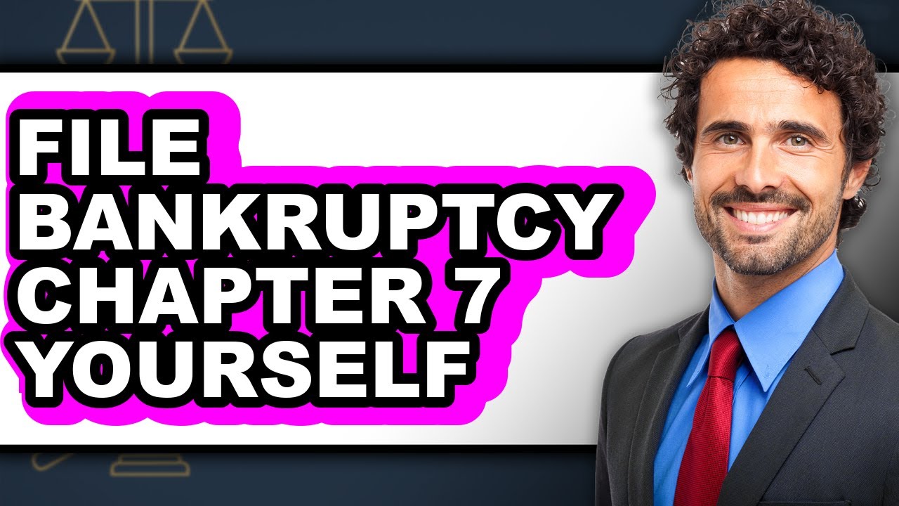 How to File Bankruptcy Chapter 7 Yourself (Only Way) - YouTube