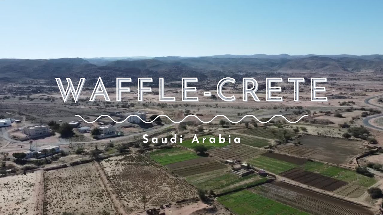 Waffle-Crete Saudi Arabia - YouTube