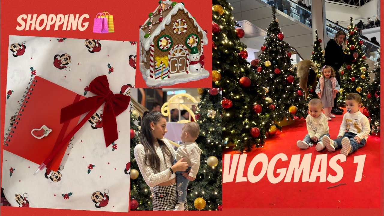 Vlogmas 1/ mega shopping for christmas/🎁🎄 - YouTube