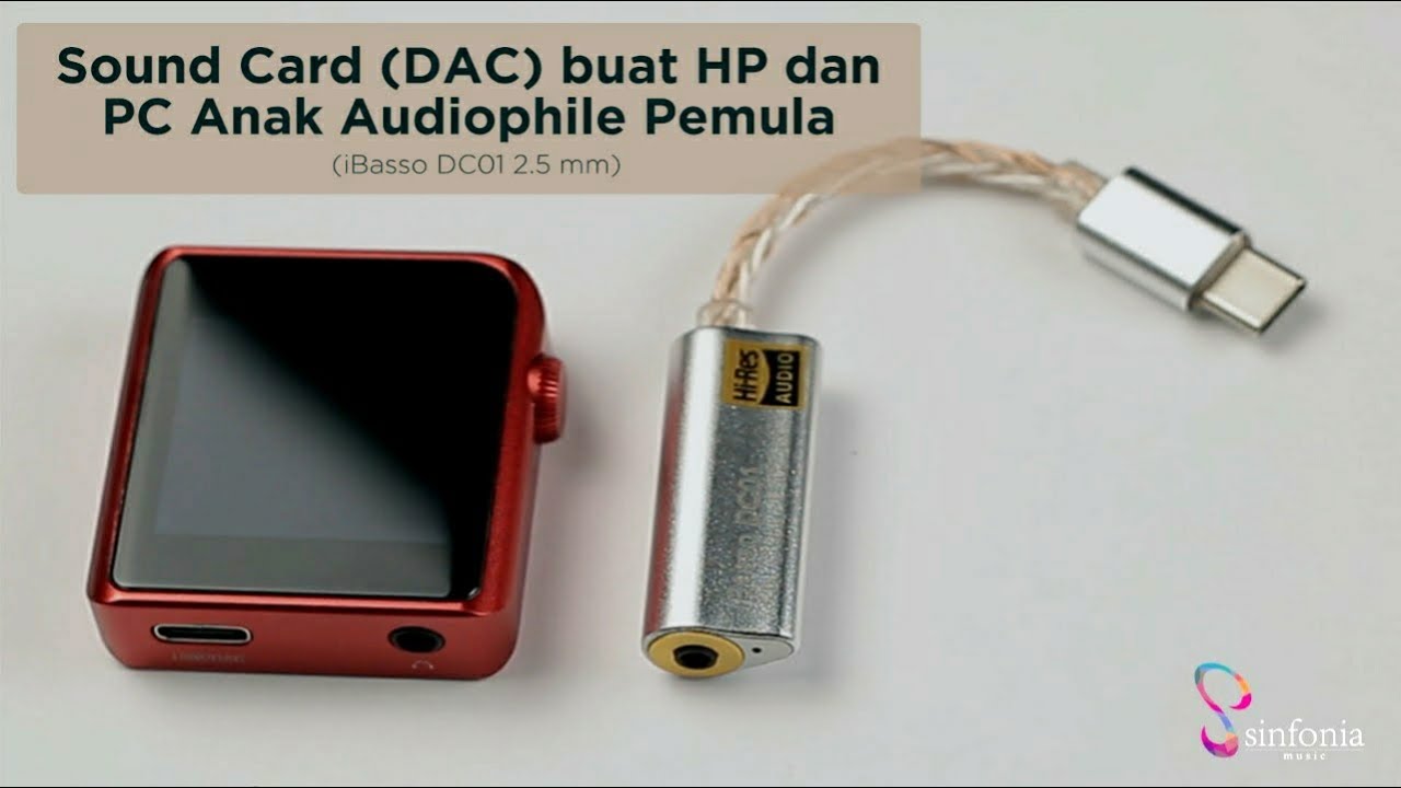 Sound Card (DAC) buat HP dan PC anak Audiophile Pemula (Ibasso DC01 2 ...