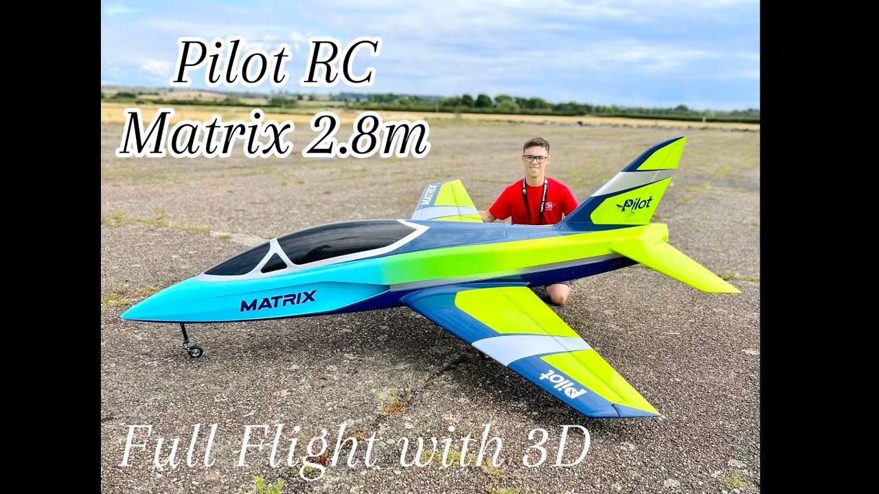 Full Flight Video with the Pilot RC Matrix 2.8M powered By K320 G5 ...