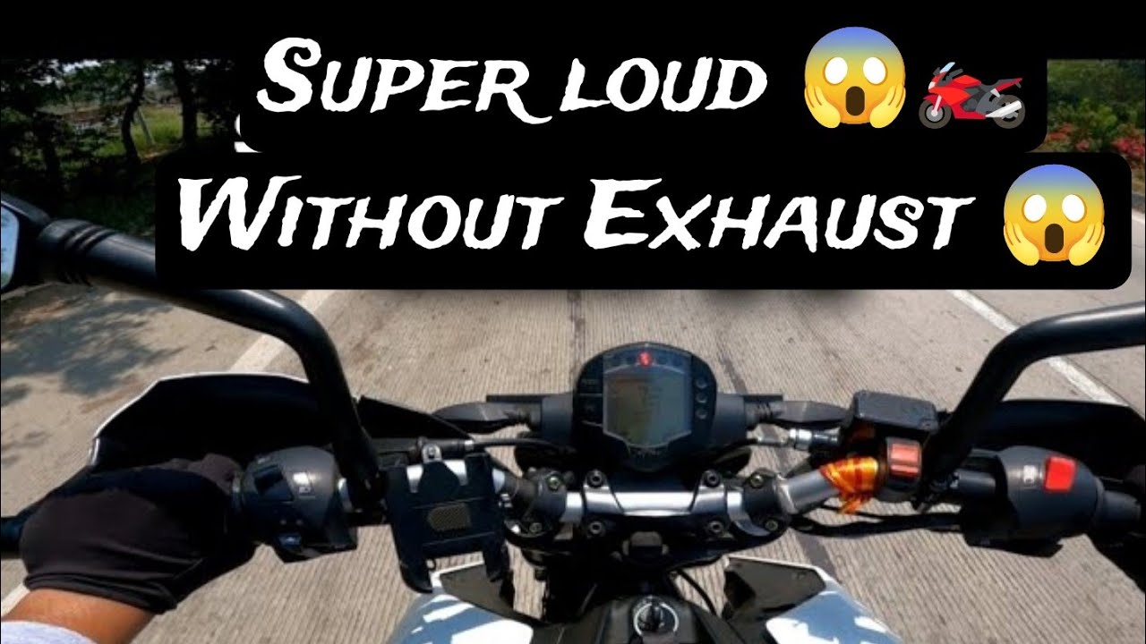 Duke 200 Without Exhaust Super Loud 😱🏍| Superbike Ka Sound🔊| Duke ...