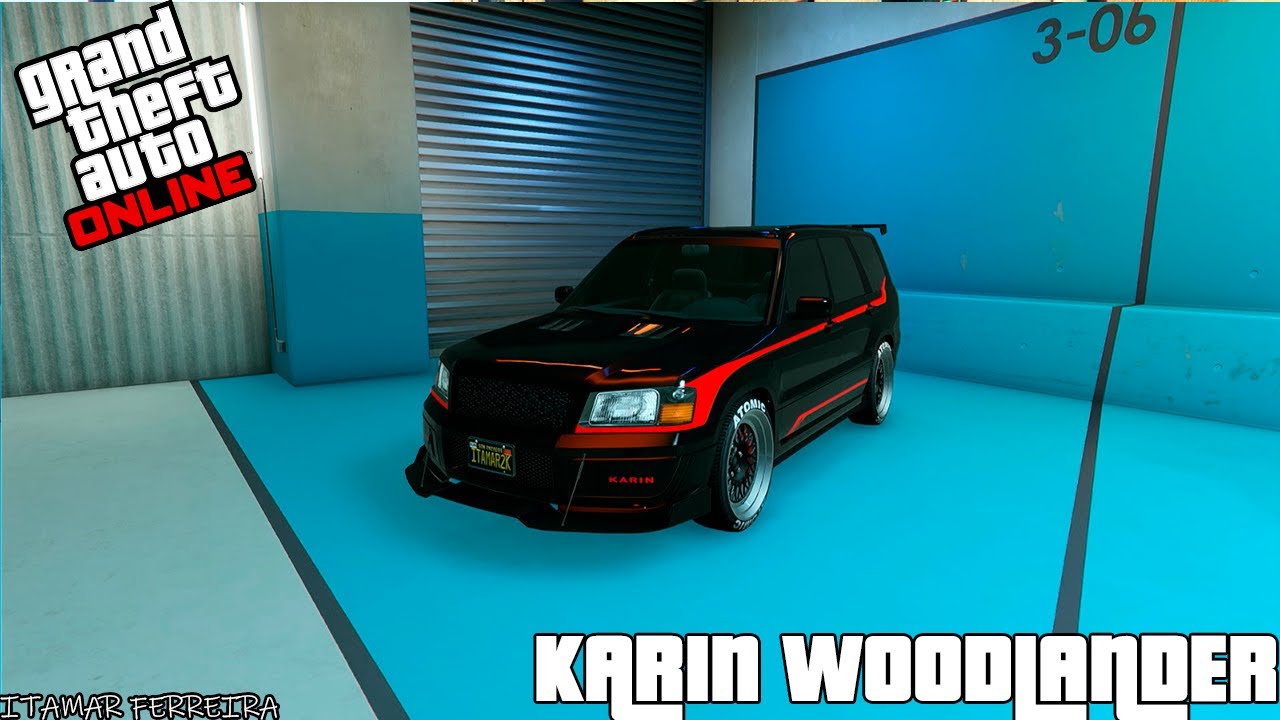 GTA ONLINE - TUNANDO O NOVO CARRO KARIN WOODLANDER (DLC MONEY FRONTS ...