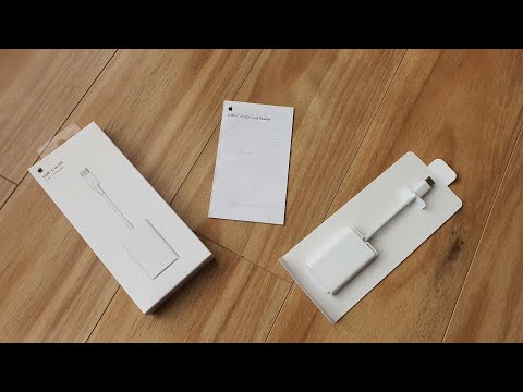 apple USB-C to SD Card Reader Unboxing
