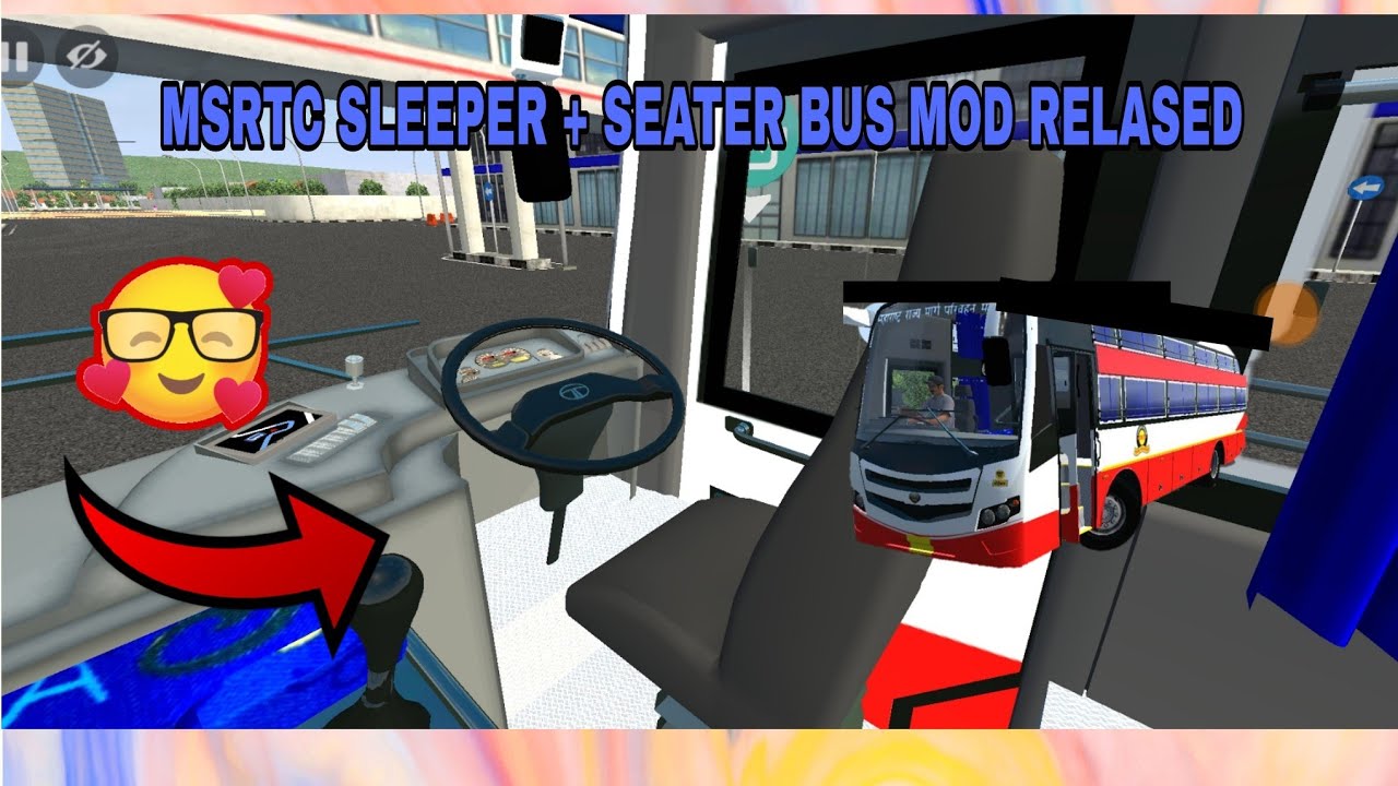 MSRTC SLEEPER + SEATER BUS MOD REVIEW! | DOWNLOAD NOW | LGT | - YouTube