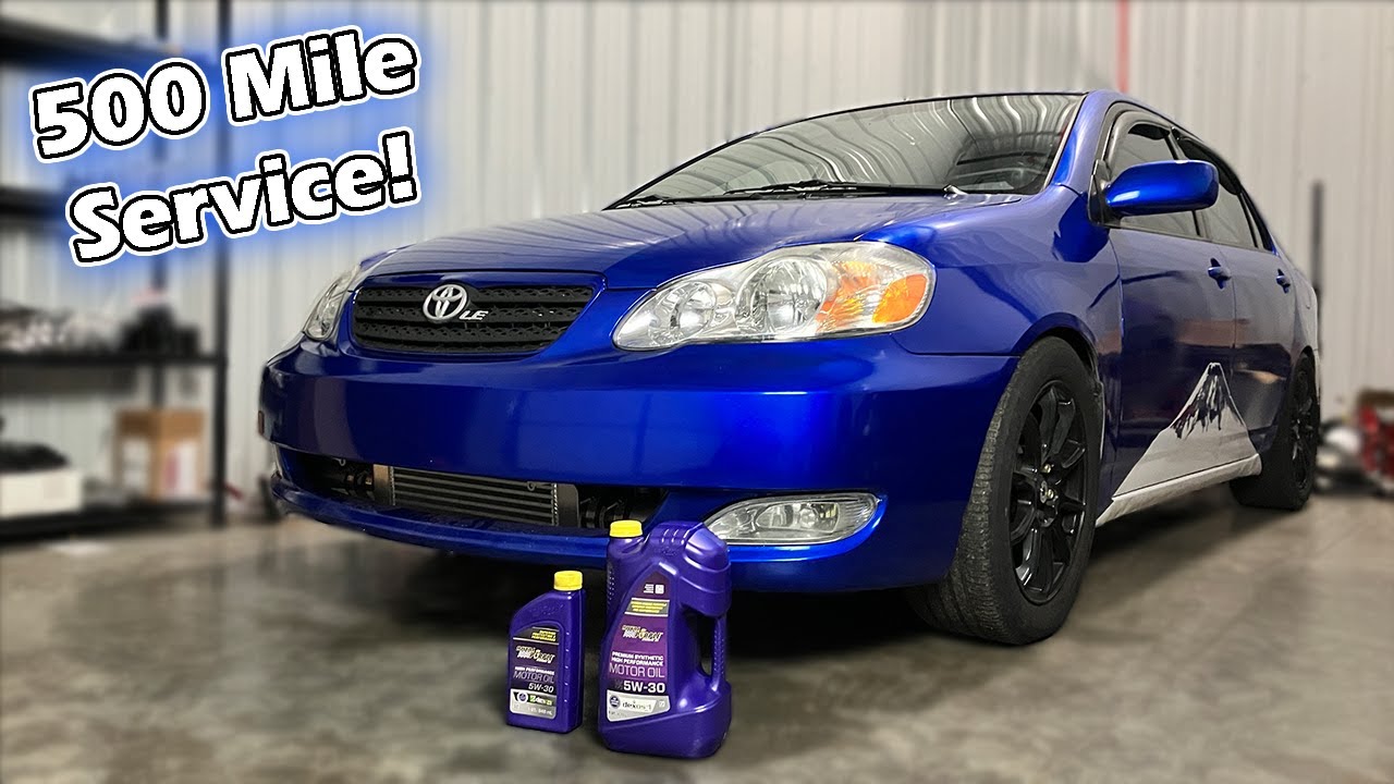 Turbo Corolla 500 Mile Update - YouTube