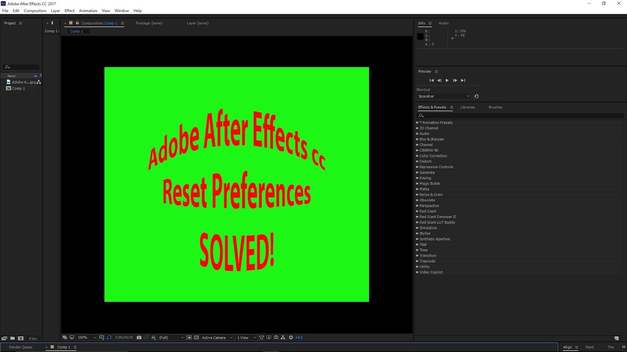 Reset Preferences Adobe After Effects CC Solved YouTube reset-preferences-adobe-after-effects-cc-solved-youtube