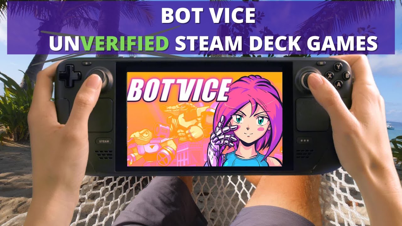 BOT VICE Steam Deck Gameplay - FPS - UNVERIFIED! - YouTube