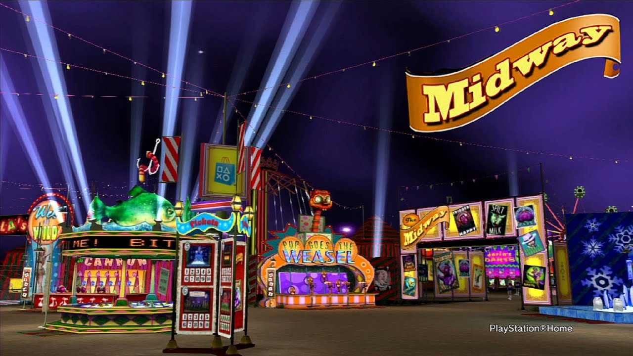 PlayStation Home - The Midway Carnival - YouTube