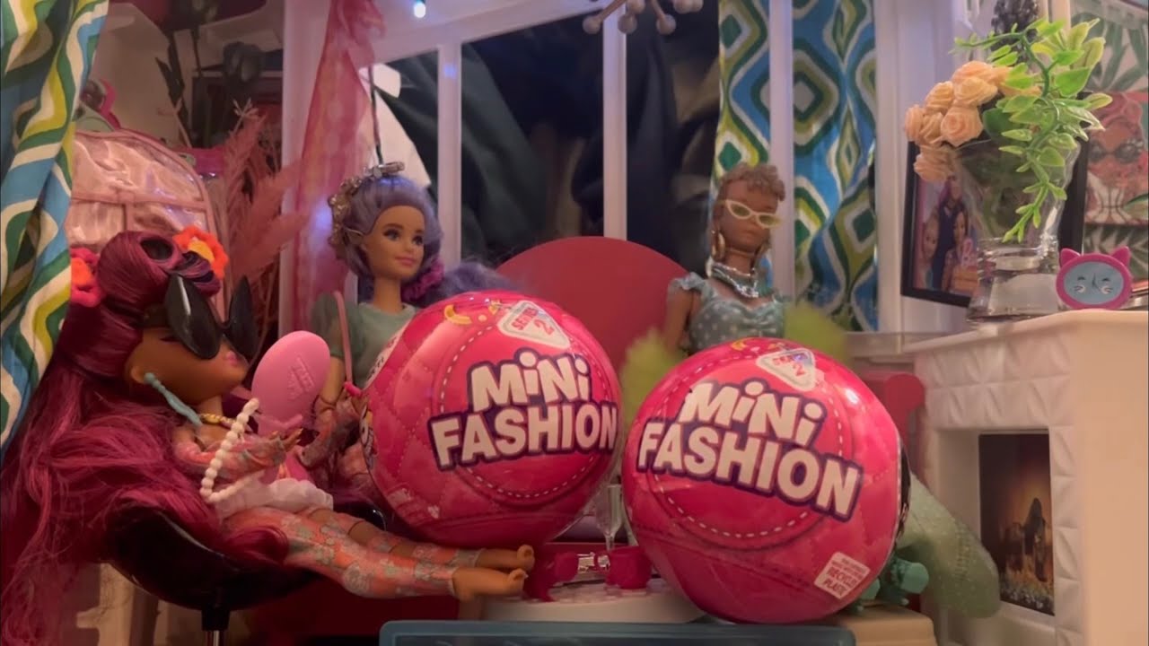Rare Mini Fashion series 2👗Mini Brands Barbie doll bag purse👜lol ...