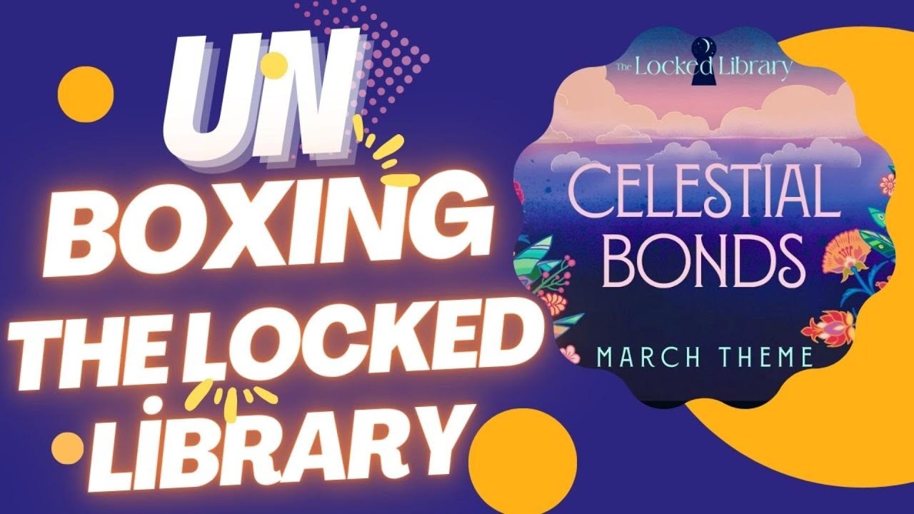 March The Locked Library Book Subscription Box (plus 'special guest ...