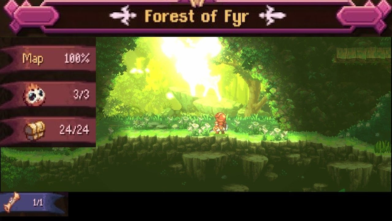 Souldiers Forest of Fyr All Chest Location 100% Map - YouTube