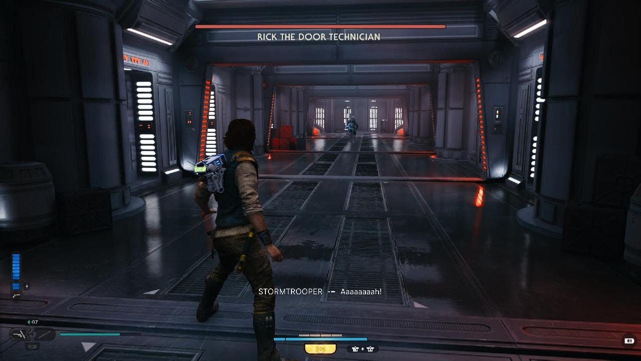 Star Wars Rick the door technician - YouTube