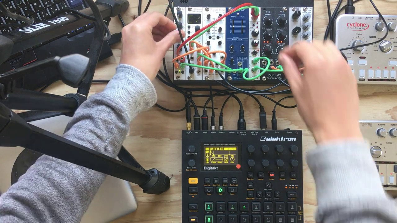 Digitakt & 48HP modular | #4 Amen break & Fill condition synth | Stay ...