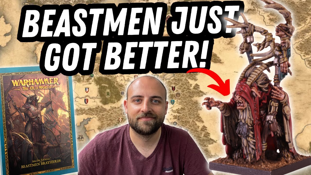 Paint the new Shaman for Old World Beastmen Brayherds! - YouTube