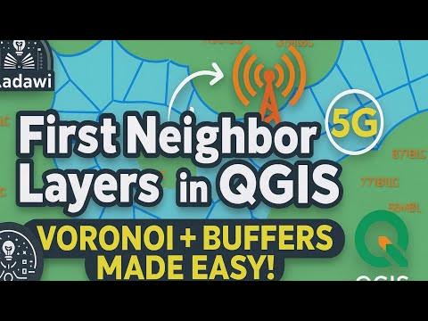 QGIS Tutorial: Performing First Neighbor Layer Addition and Audit in QGIS - YouTube
