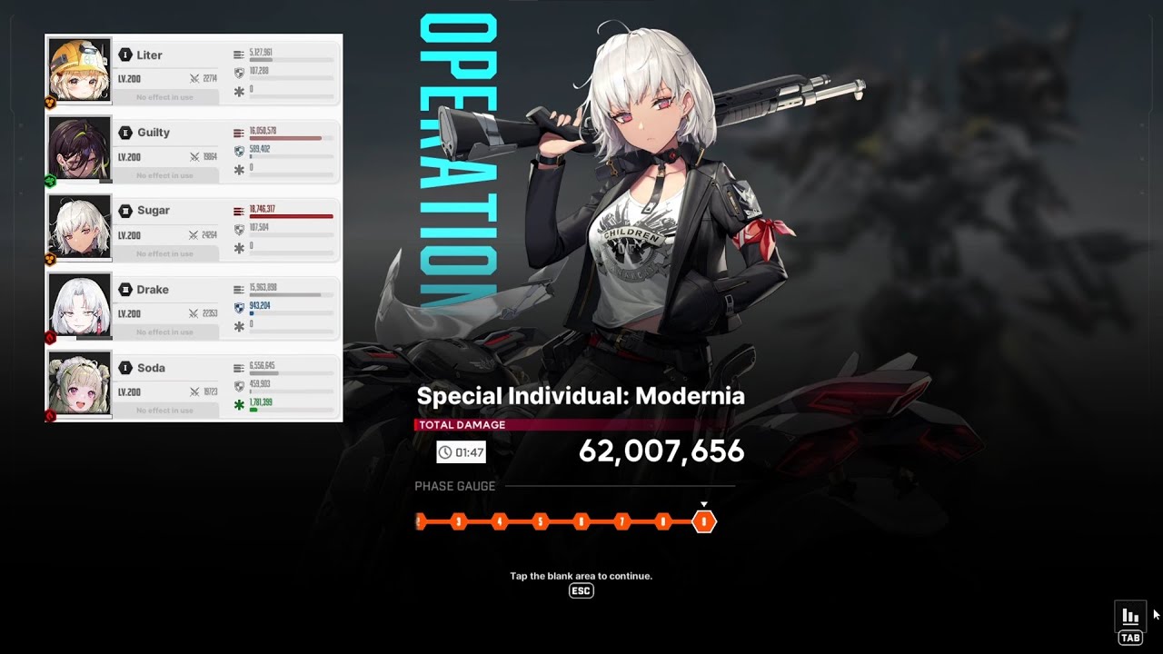 Nikke Special Interception Individual Modernia Liter-Shogun-Soda Team ...
