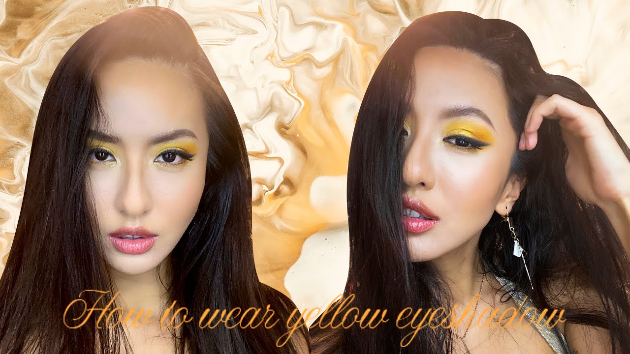 Maze 如何打造黃金色眼妝 How To Wear Yellow Eyeshadow Youtube