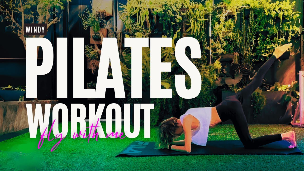 Intermediate Full Body Pilates Workout | Fly With Me - YouTube