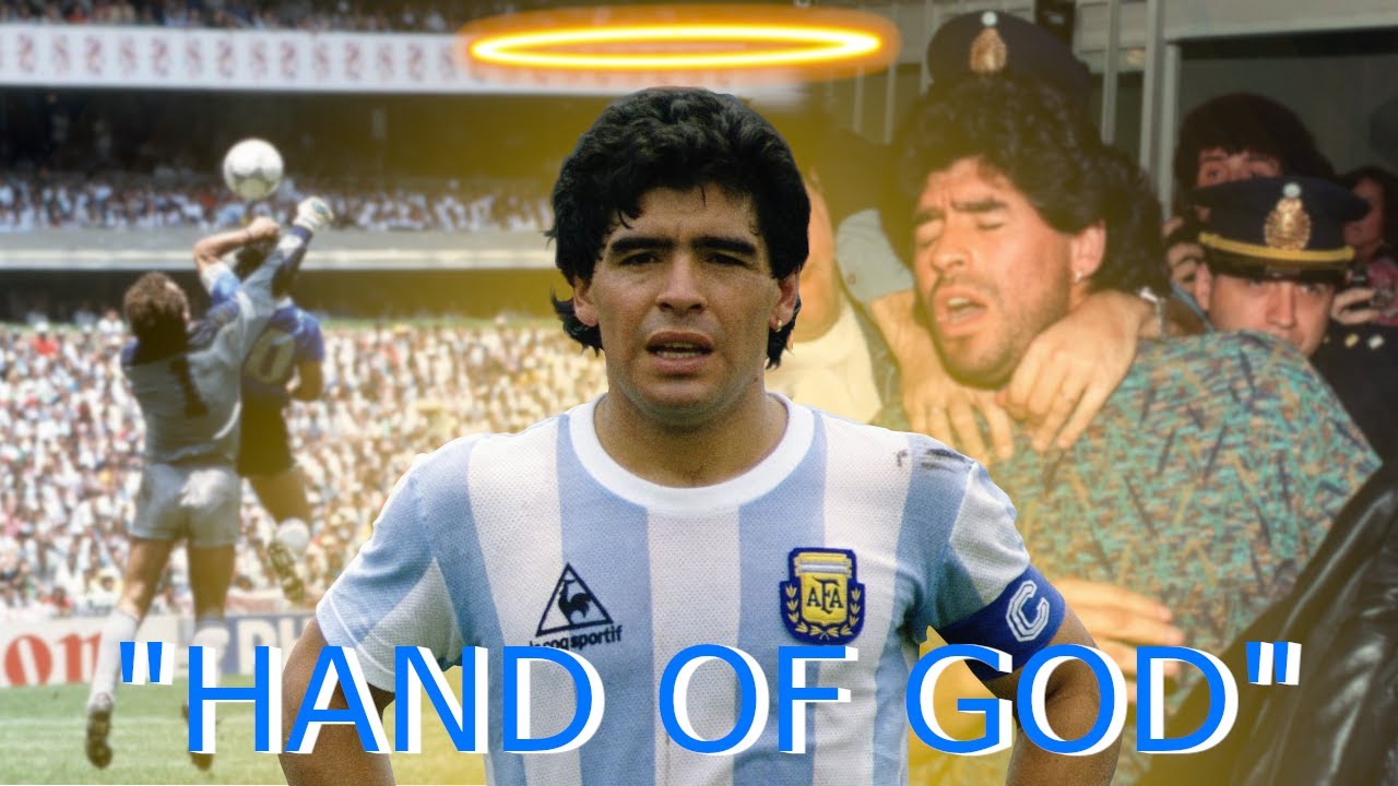 Diego Maradona - " The Hand of God" Football player's stories #9 - YouTube