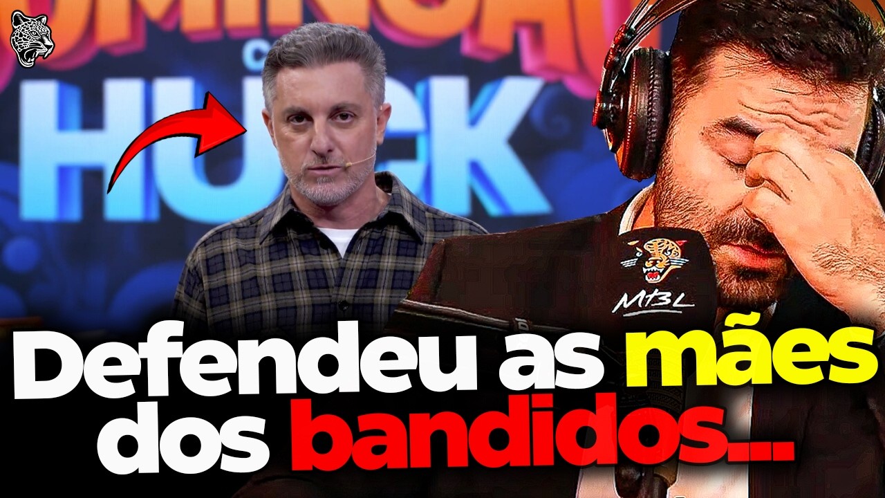 Arthur REAGE a LUCIANO HUCK CRITICA OPERAÇÃO e DEFENDE MÃES dos ...