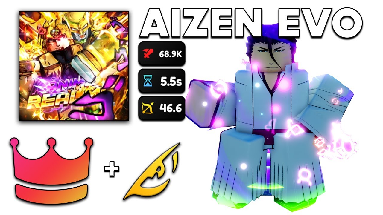 Unique Sniper Aizen (Evolved) Showcase - Anime Realms - YouTube