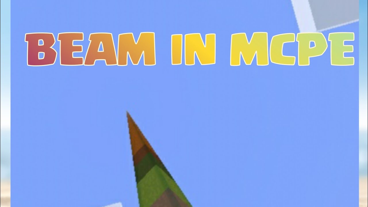 HOW TO MAKE A BEAM IN MINECRAFT 😱😱😱😱😱from ISHAAN SHARMA - YouTube