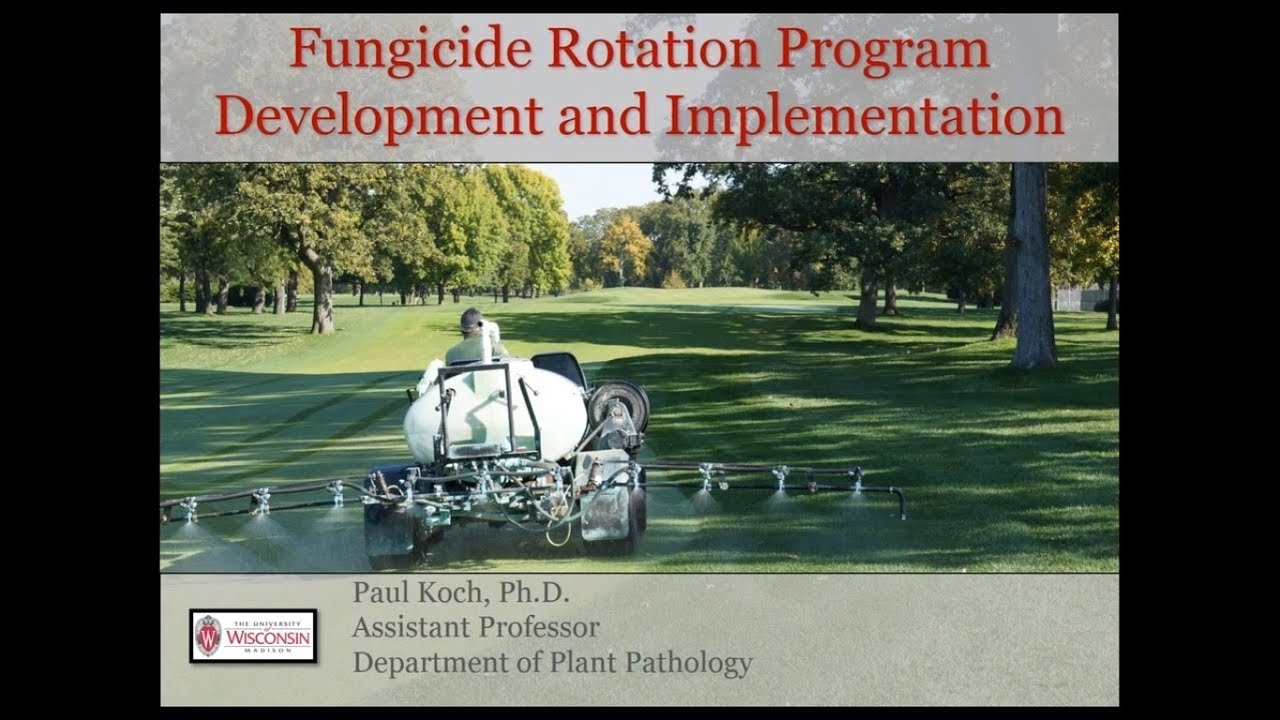 Fungicide Rotation Program Development and Implementation - YouTube