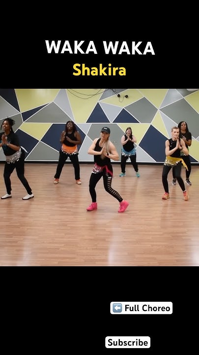 WAKA WAKA - Shakira #zumba #dance #choreography #salsa #shakira # ...