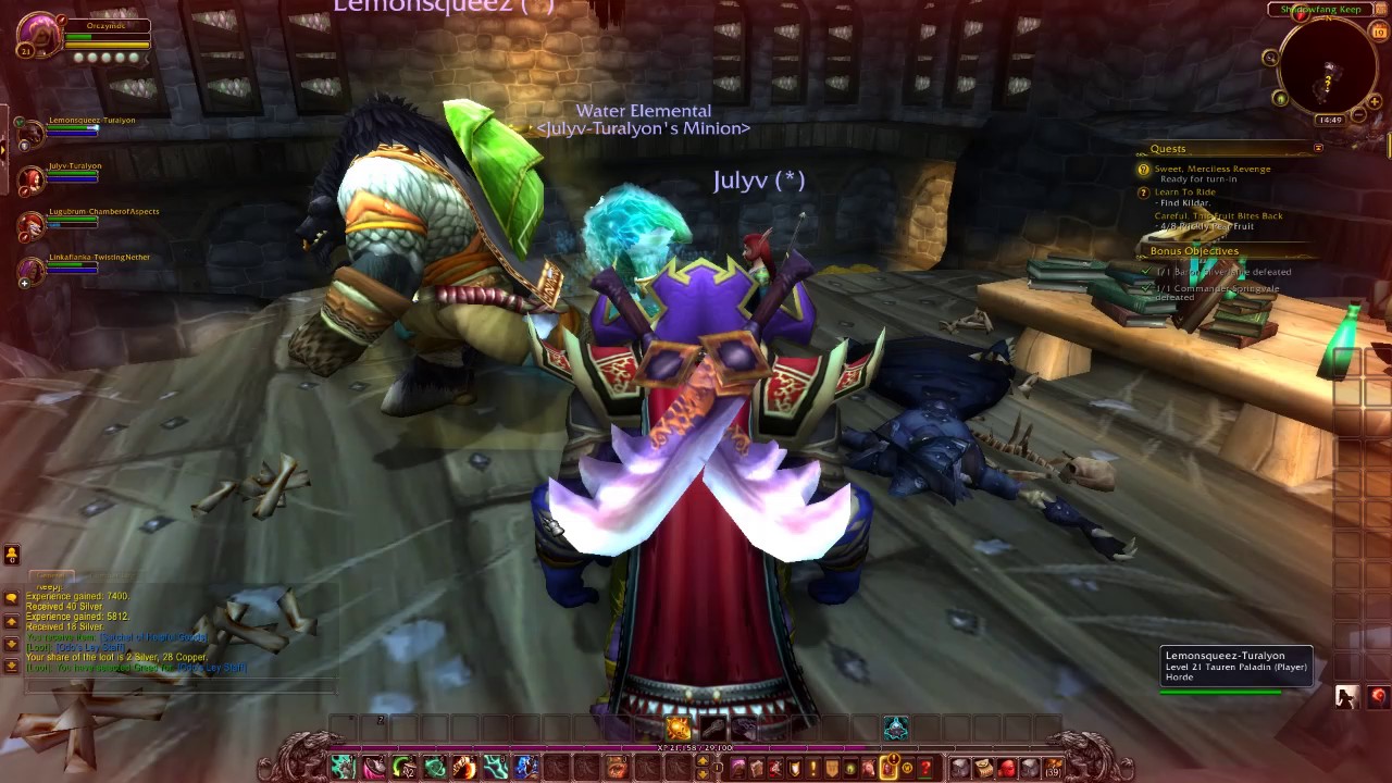 WoW Dungeon LFG - Shadowfang Keep - Lord Godfrey Boss - YouTube