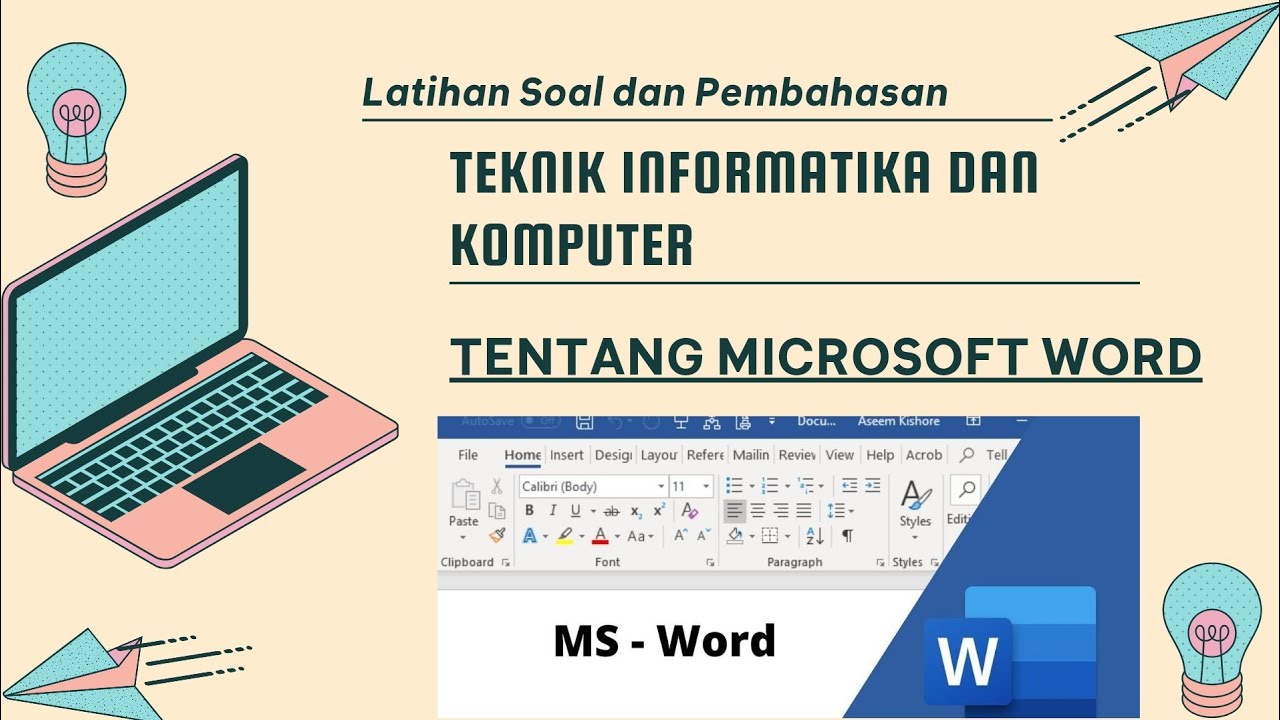 LATIHAN SOAL TIK (TEKNIK INFORMATIKA DAN KOMPUTER) TENTANG MICROSOFT ...