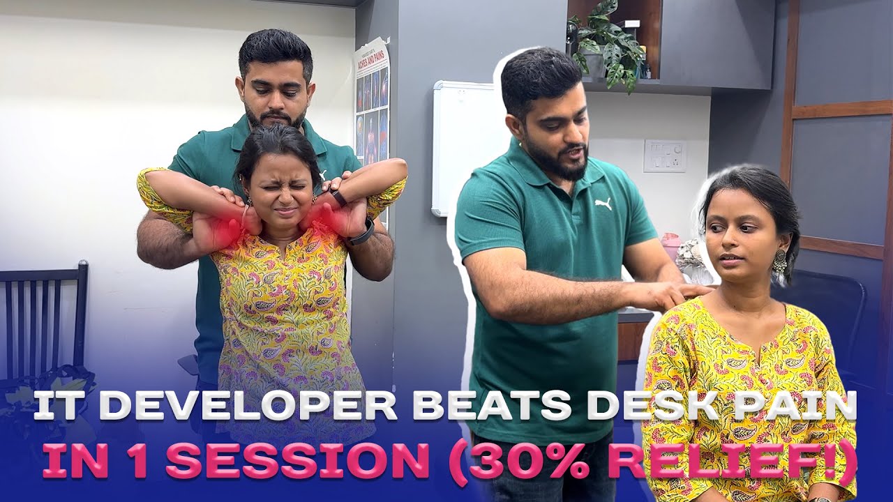 IT Developer Beats Desk Pain in 1 Session (30% Relief!) - YouTube