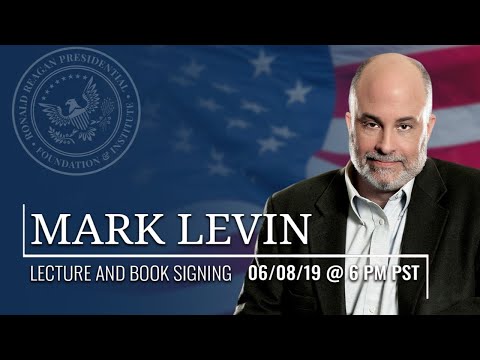 LECTURE AND BOOK SIGNING MARK LEVIN - YouTube