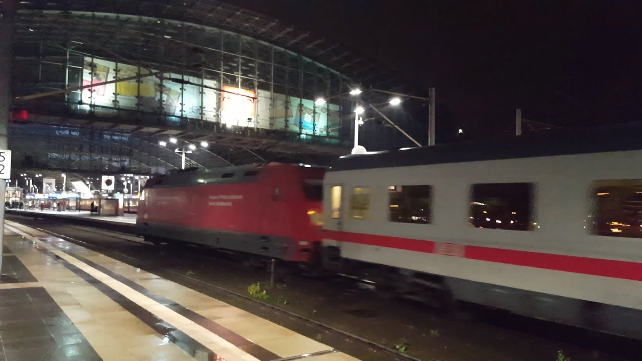 ! Last Nacht IC446 in Berlin Hbf: IC446 Köln Hbf - YouTube