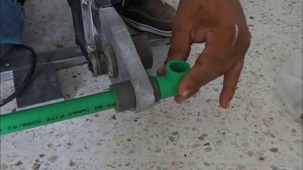 Instalación de Tuberia PPR Termofusión - YouTube