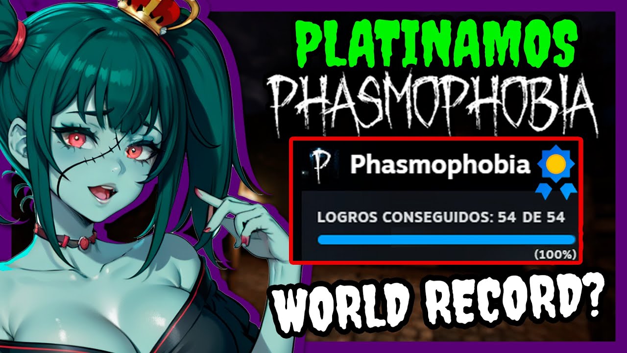 CONSEGUI TODOS LOS LOGROS DE PHASMO | Phasmophobia Gameplay español | Vtuber Zombie - YouTube