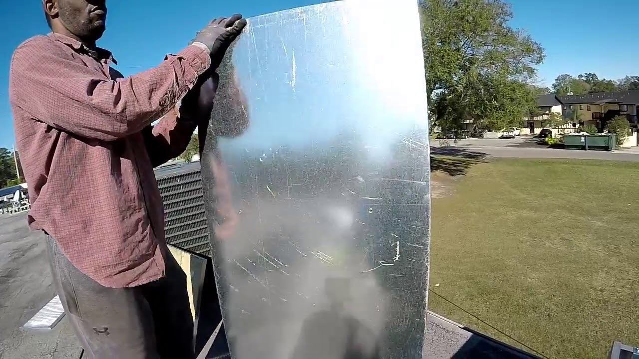 Commercial Range Hood Installation - YouTube