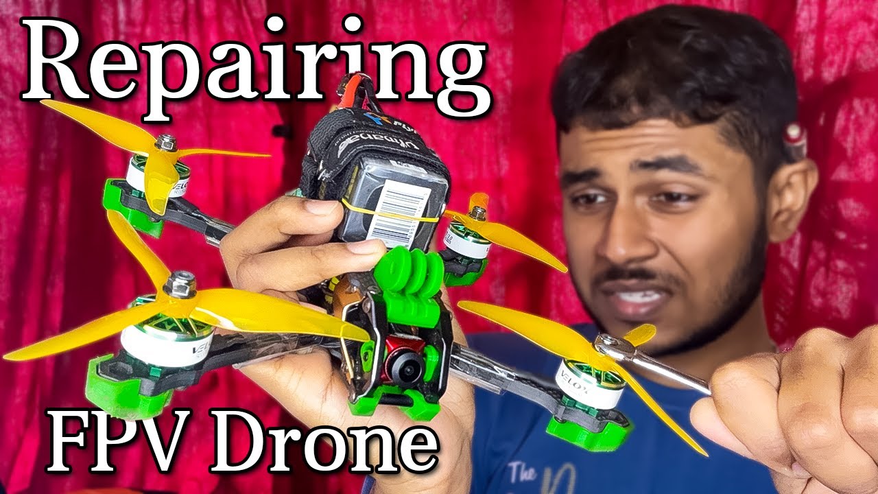 Repairing my FPV Drone | FPV India | Hindi - YouTube