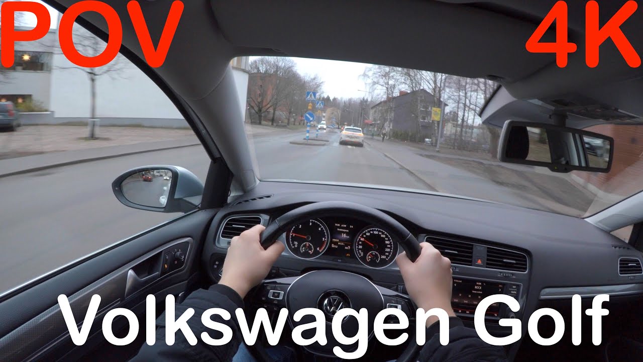 4K POV Volkswagen Golf Variant Alltrack Drive + Quick Review ...