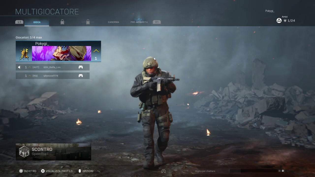 Cod MW Alpha 2v2 Speedball Gameplay - YouTube