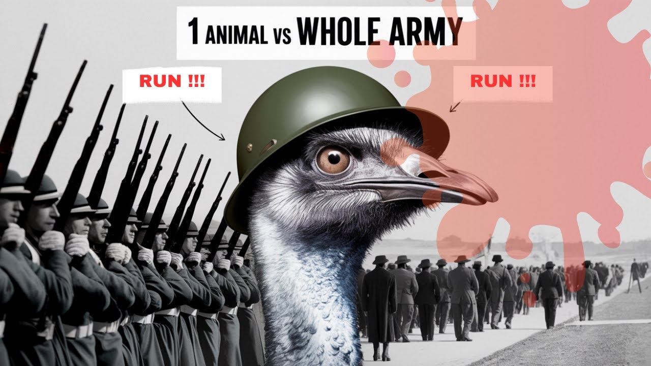 The Great Emu War: Australia's Most Bizarre Battle - YouTube