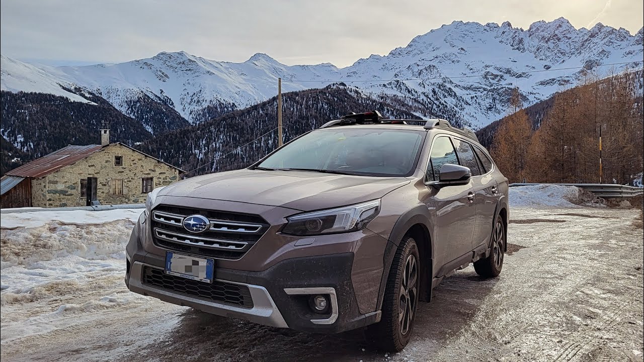 Driving a Subaru Outback in the mountains - YouTube