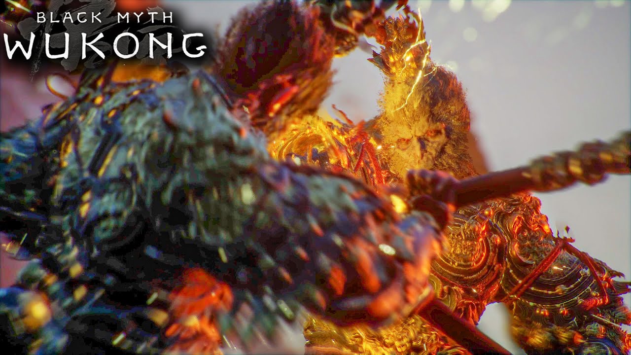 FINAL BOSS FIGHT WITH THE GREAT SAGE BROKEN SHELL IN BLACK MYTH WUKONG ...